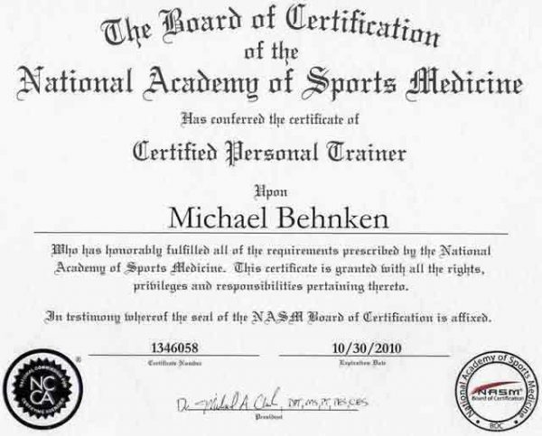 Personal Trainer Certifications - Best Types, Tips and Comparison